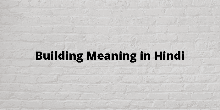 Building Meaning In Hindi - हिंदी अर्थ