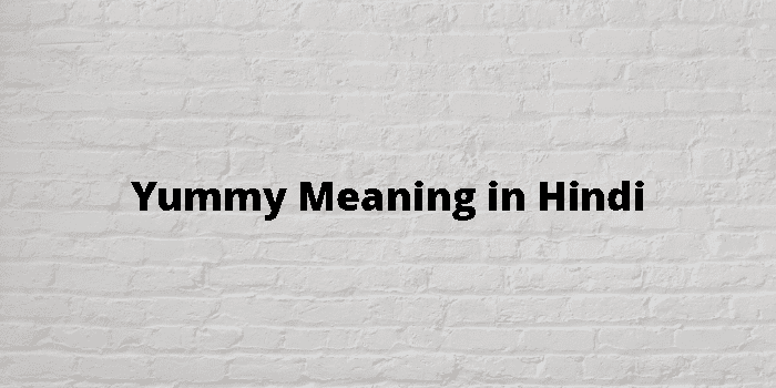Yummy Meaning In Hindi - हिंदी अर्थ
