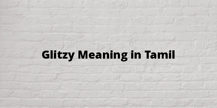 Glitzy Meaning In Tamil - தமிழ் அர்த்தம்