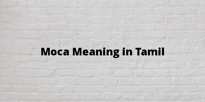 Moca Meaning In Tamil - தமிழ் அர்த்தம்