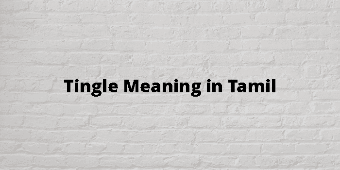 Tingle Meaning In Tamil - தமிழ் அர்த்தம்